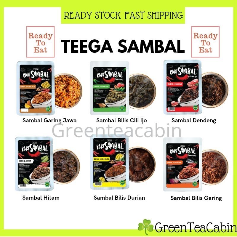 TEEGA SAMBAL READY STOCK | Shopee Malaysia