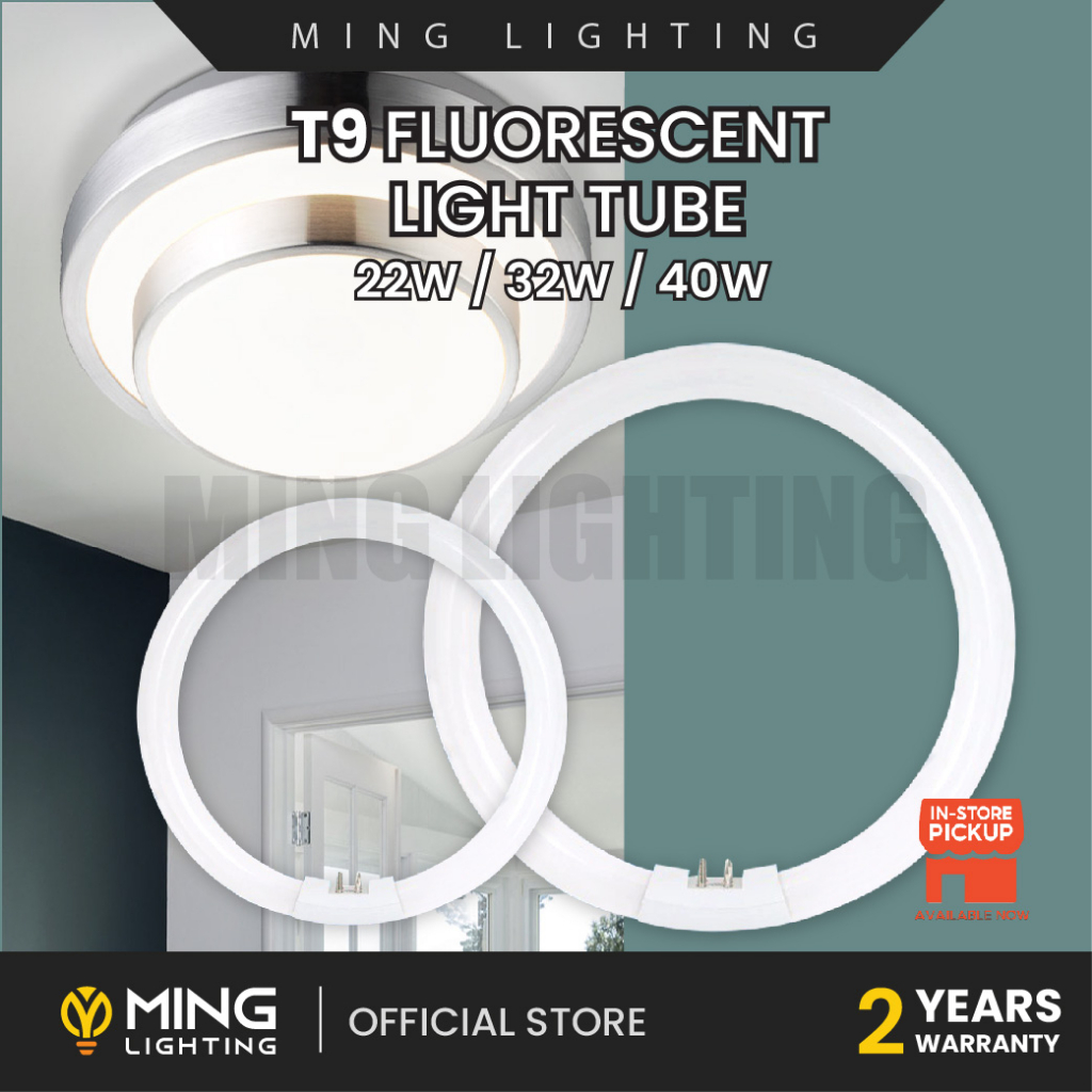 Fluorescent Lamp T9 22W 32W 40W Circular Ring Light Tube Lights Ceiling Downlight Round Home ...
