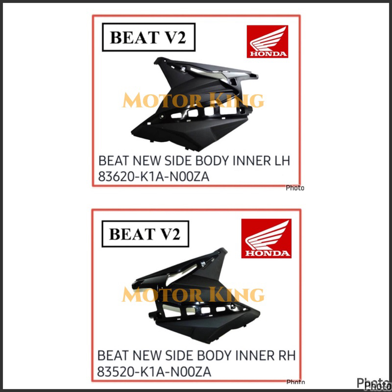 Side Body Inner Tepi Honda Beat V2 Original HONDA | Shopee Malaysia