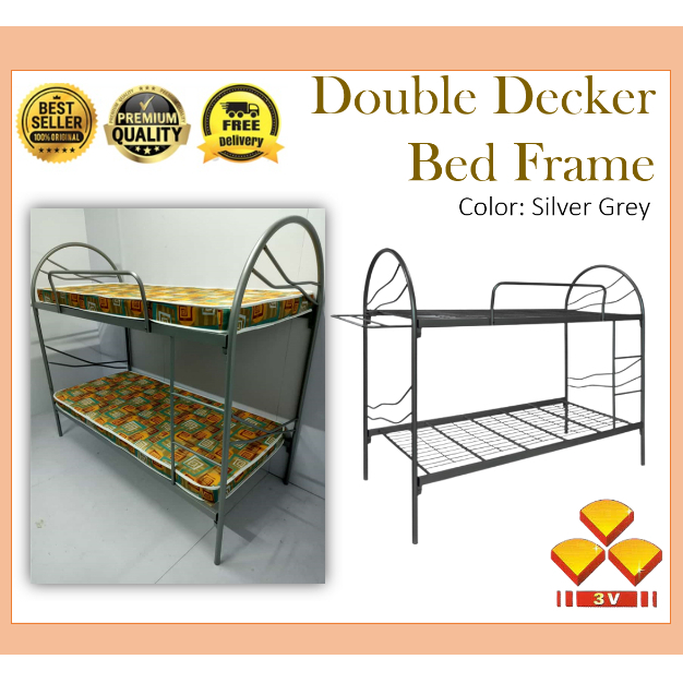 3V Steel Double Decker Bed Frame | Katil Bujang Besi Dua Tingkat ...