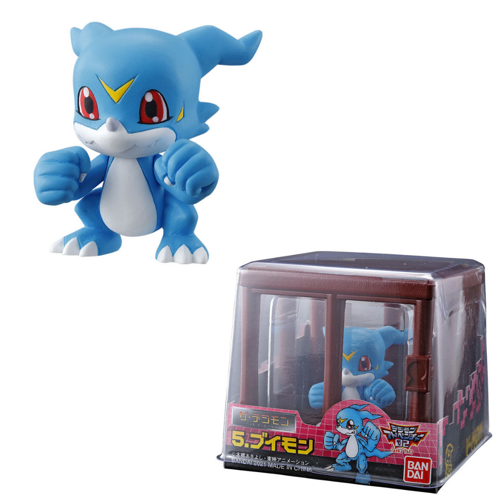 Bandai Digimon Adventure Mini Figure Cage (Dukemon, Omegamon, Greymon ...