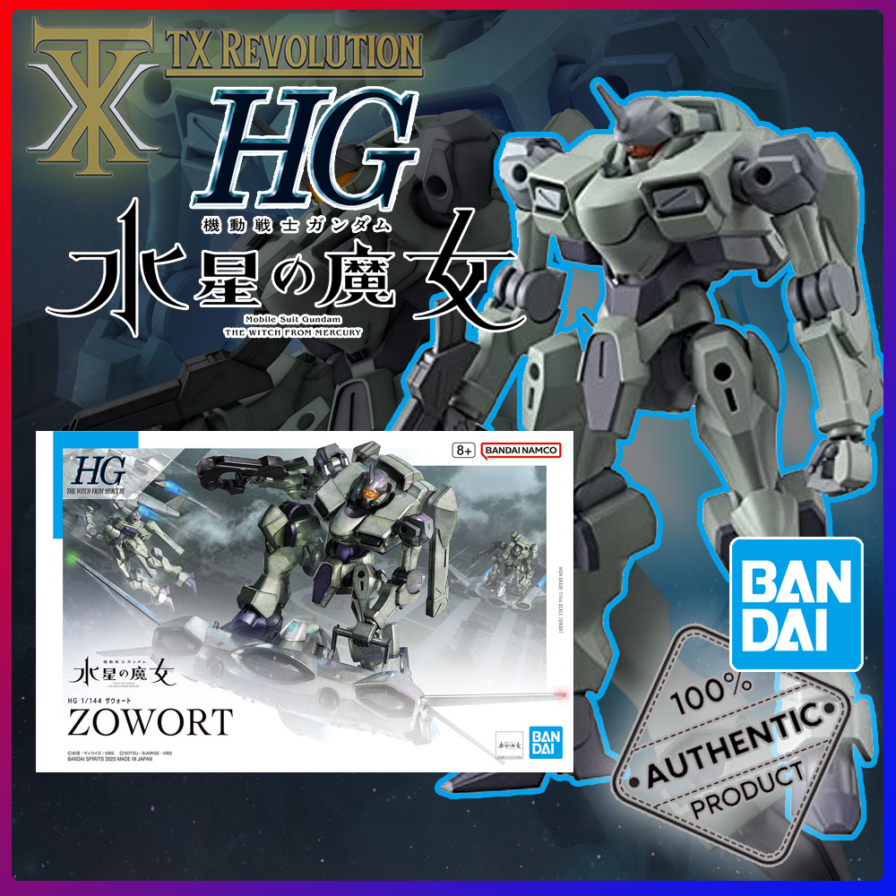 HG 1/144 ZOWORT THE WITCH FROM MERCURY GUNPLA | Shopee Malaysia