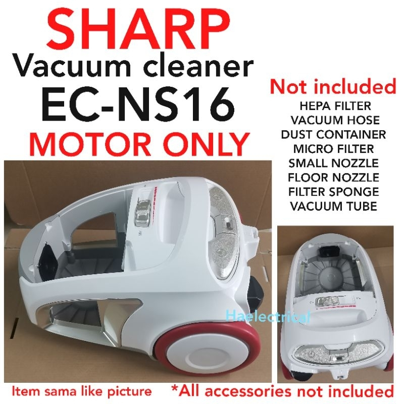 (0RlGlNAL MOTOR) Sharp ECNS16 Vacuum Motor EC-NS16 (MOTOR ONLY ...