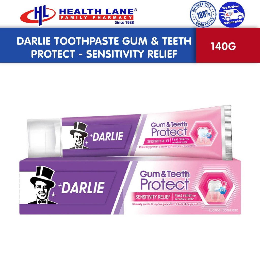 Darlie Toothpaste Gum & Teeth Protect Sensitivity Relief (140g ...