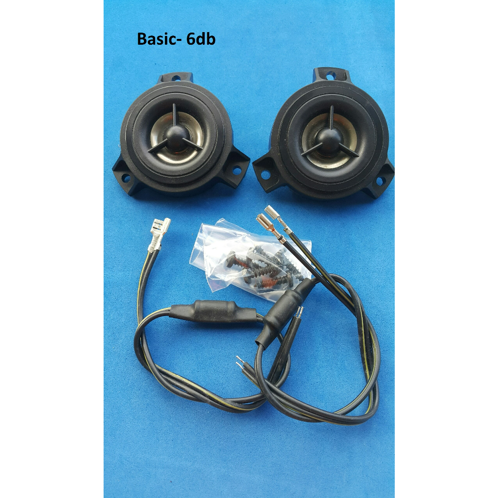 2 Pcs Original Holland Brand Soft Dome Tweeter with Metalized Polyester ...