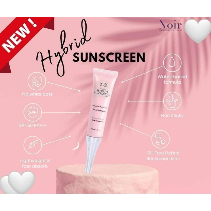 Sunscreen Noir from protect UVA dan UVB | Shopee Malaysia