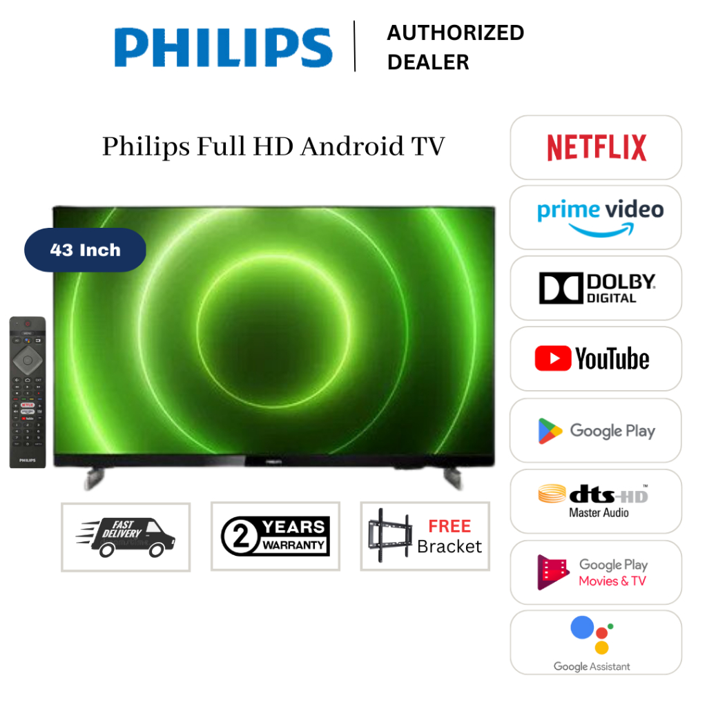 Philips Android Smart TV Series 40PFT5706/68 40PFT6916/68 43PFT5678/68 ...