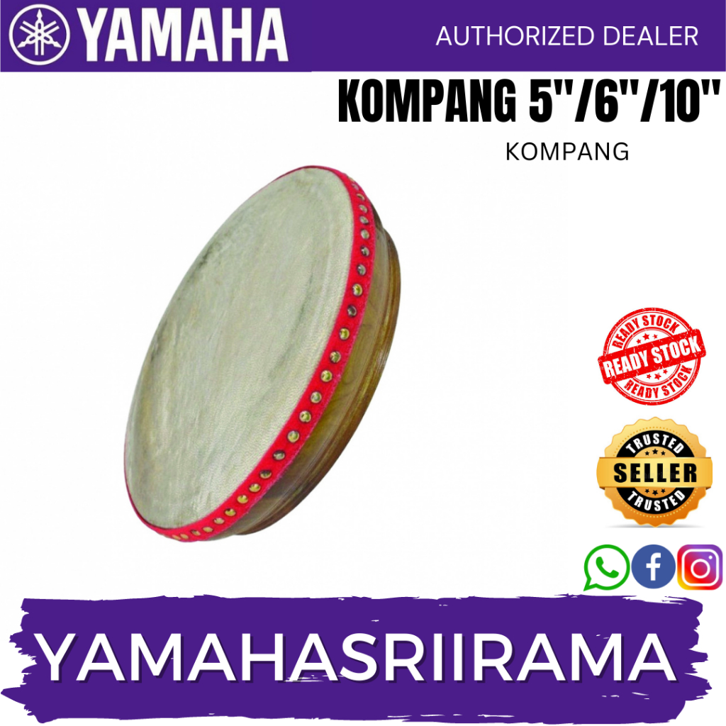 KOMPANG MELAYU ASLI KULIT KAMBING BERBAGAI SIZE | Shopee Malaysia