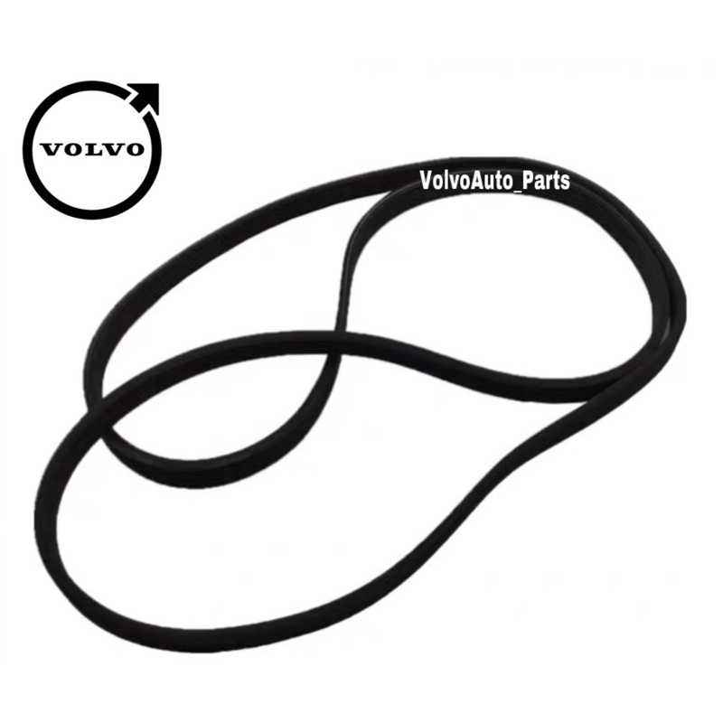 Original Volvo Auxiliary Serpentine , Fan , AC belt S40|S60|S80|V40 ...