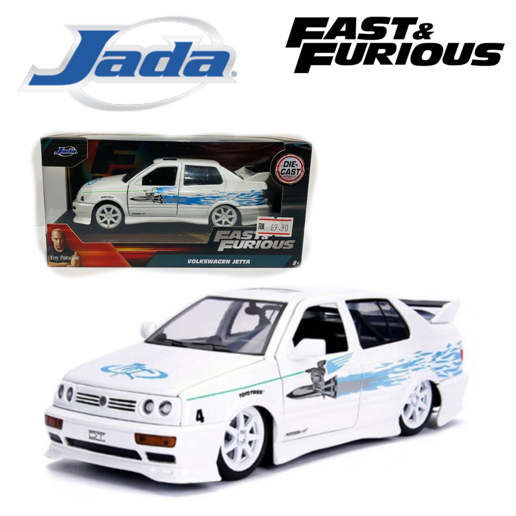 Jada Toys Metal Die cast Car Vehicle Fast & Furious Jesse's Volkswagen ...