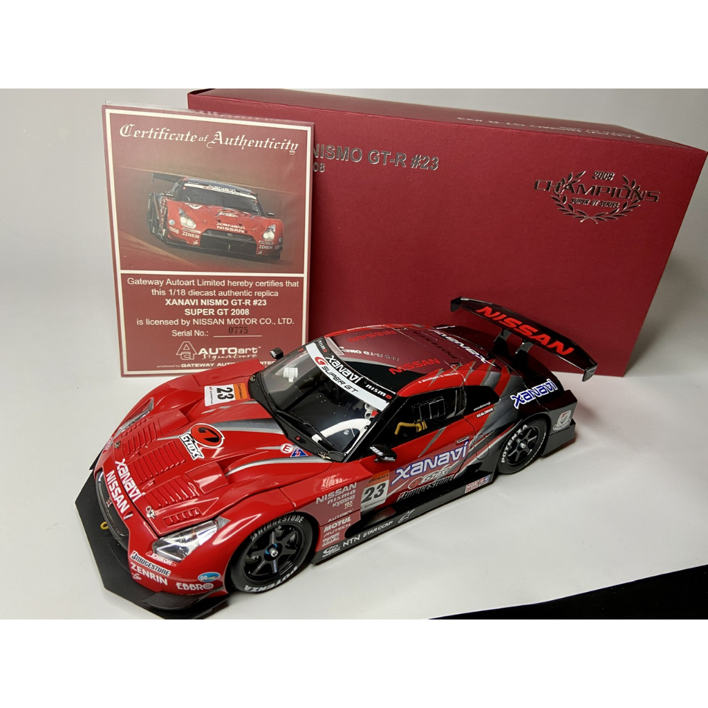 Autoart Signature 1:18 XANAVI Nismo GTR #23 Super GT 2008 | Shopee Malaysia