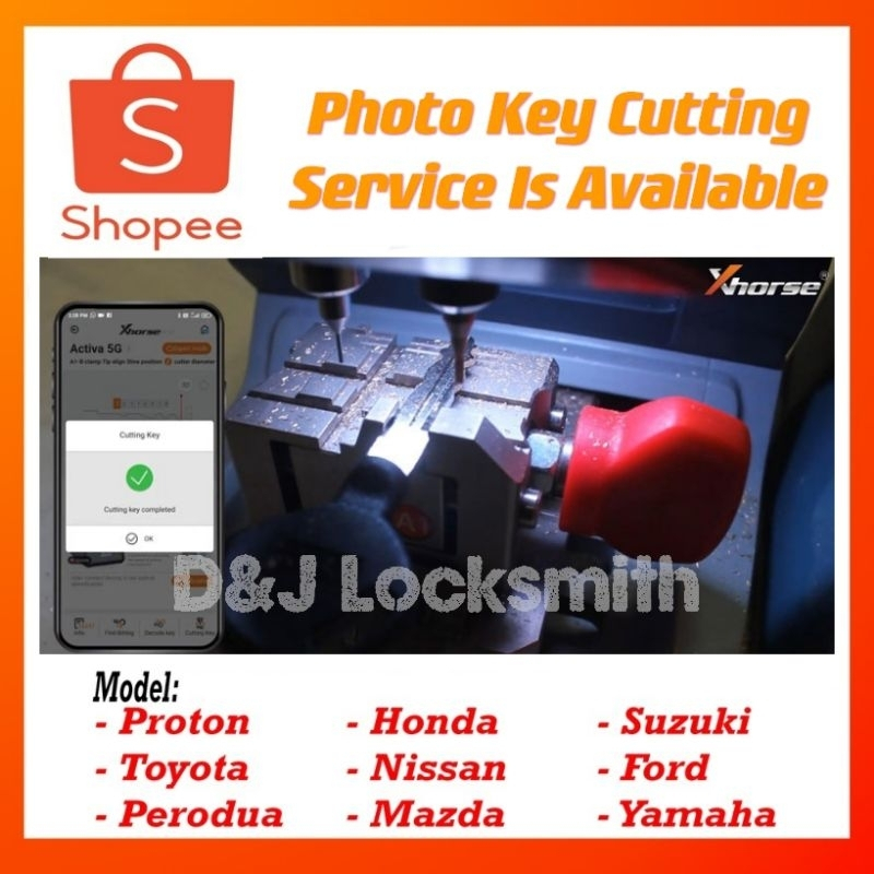 D.I.Y Proton Remote Flip Key Wira Waja Saga Blm Fl Persona GEN2 Alarm ...