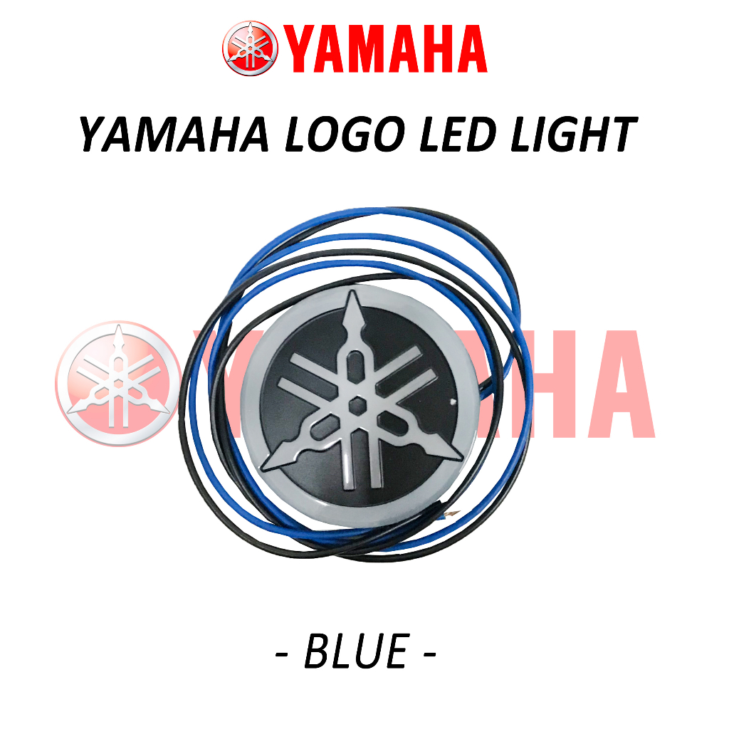 [READY STOCK] LED LIGHT - YAMAHA LOGO (BLUE) | Shopee Malaysia