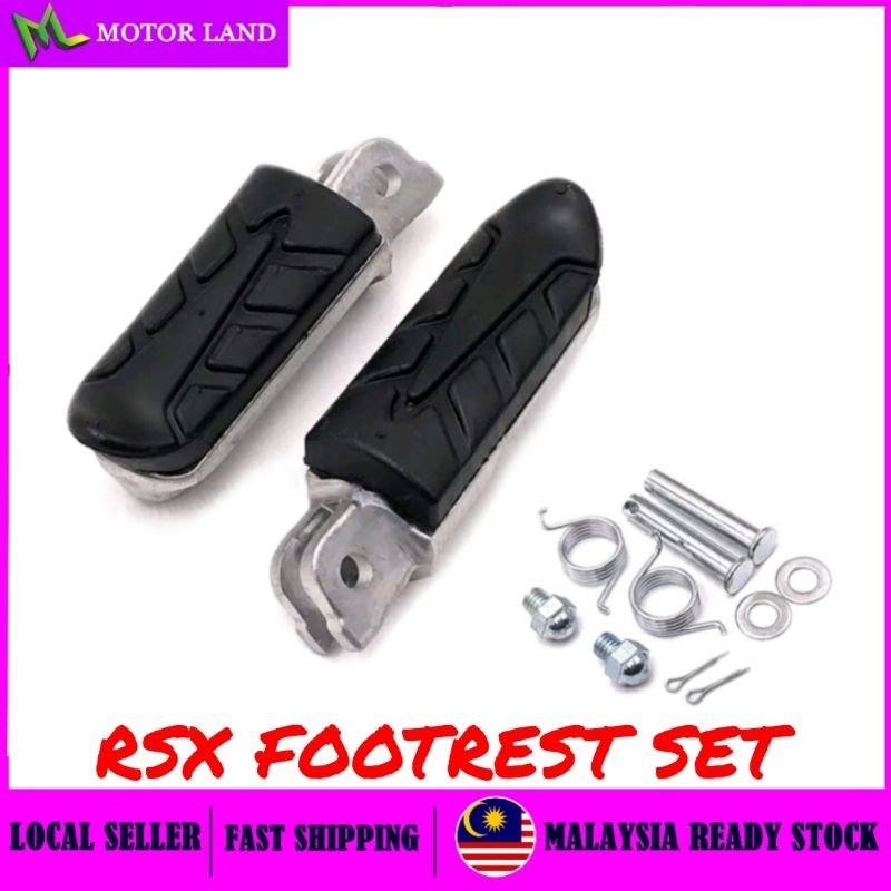 HONDA RSX RSX150 RS-X FRONT FOOT REST RUBBER GETAH PEMIJAK KAKI FOOT ...
