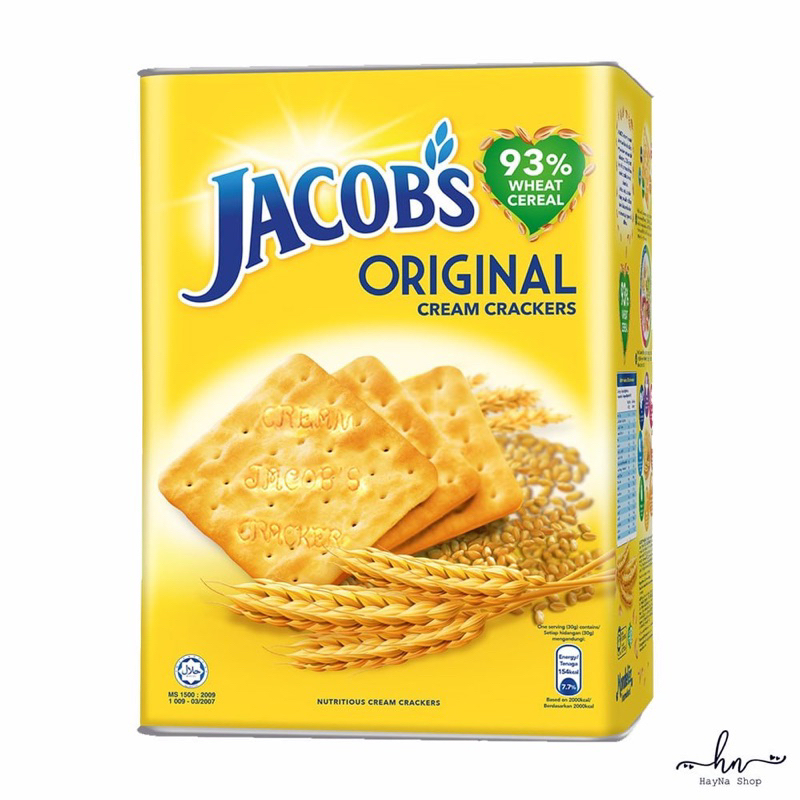 MINIR DENTED Jacobs Original Biscuit Tin | Shopee Malaysia