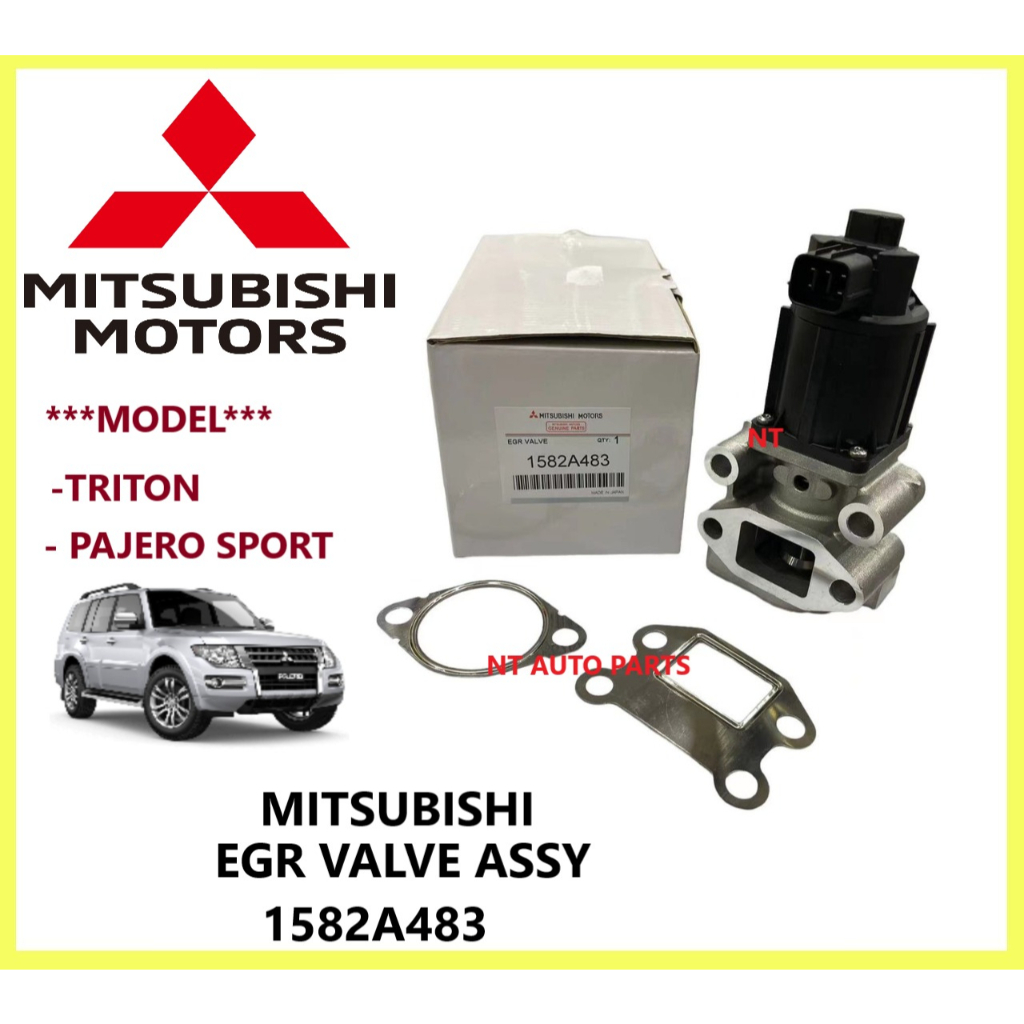 (100% Original) Mitsubishi EGR Valve 1582A483 Triton Pajero Sport 2.5 ...