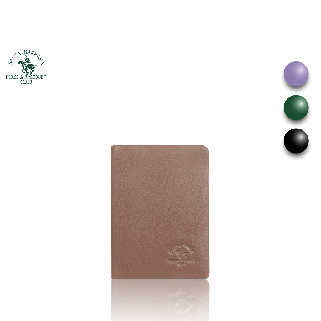 Santa Barbara Polo & Racquet Club Women Genuine Leather Tri-Fold Card ...