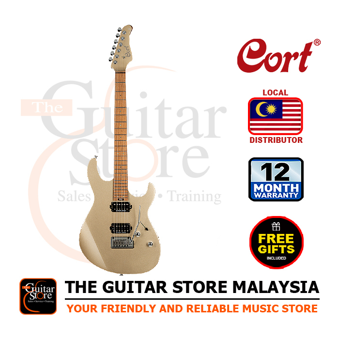Cort G300 PRO Electric Guitar With Gigbag - Metallic Gold (G-300 / G ...