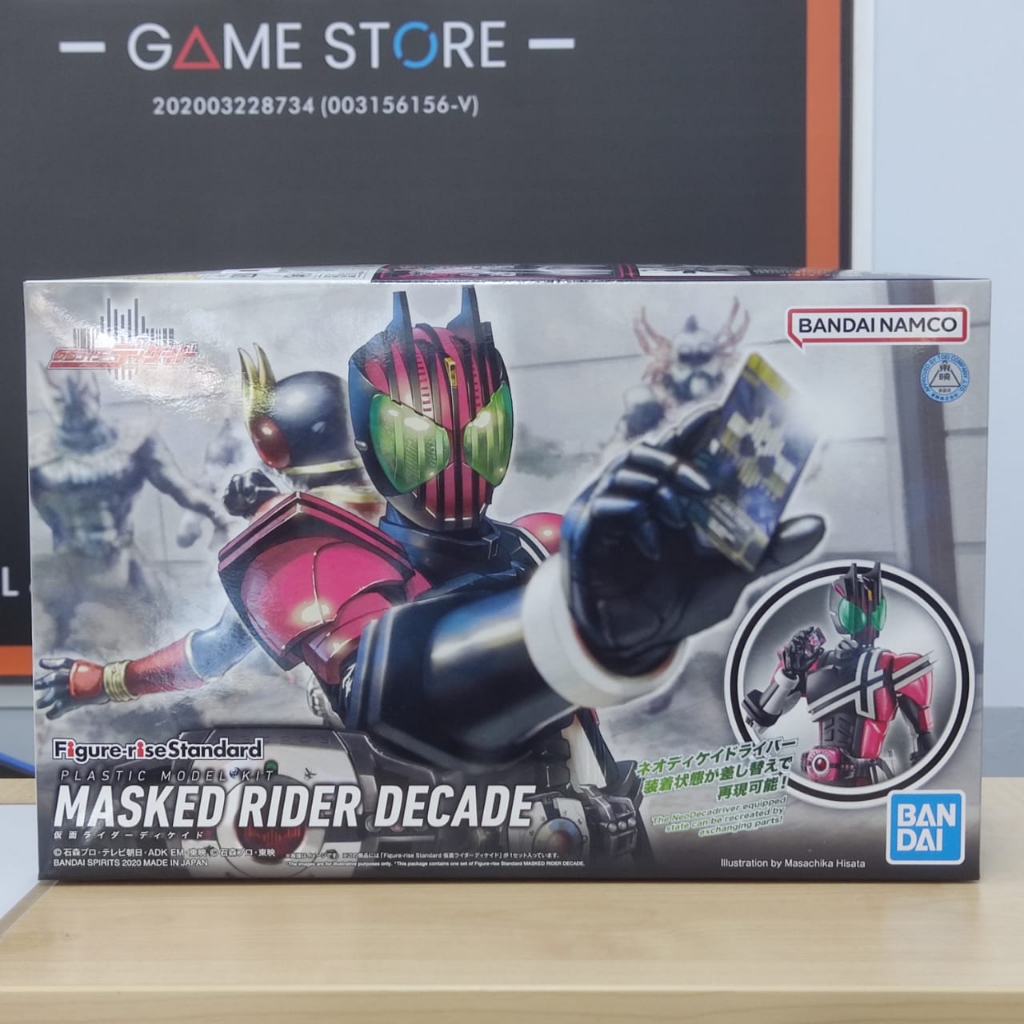 [Ready Stock] Bandai Figure Rise Standard Masked Rider Decade | Shopee ...