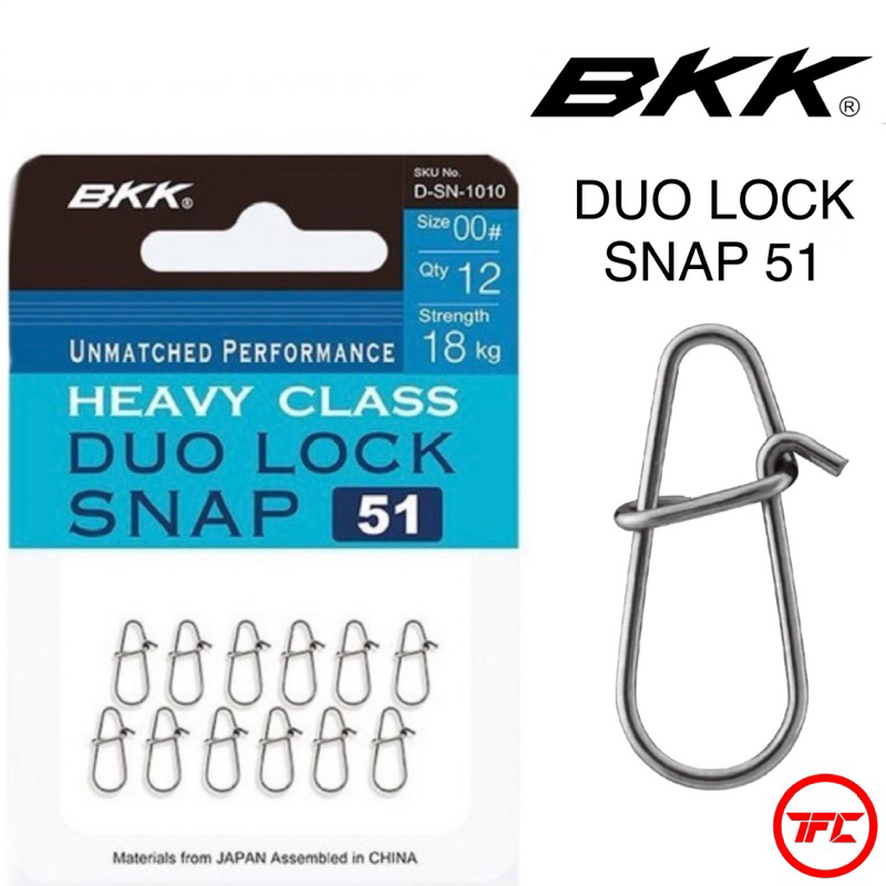 BKK Duo Lock Snap Heavy Class Snap-51 Stainless Steel | Shopee Malaysia