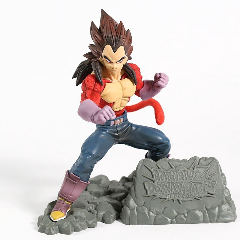 🔥READY STOCK🔥Dragon Ball GT Vegeta PVC Action Figures Super Saiyan 4 ...