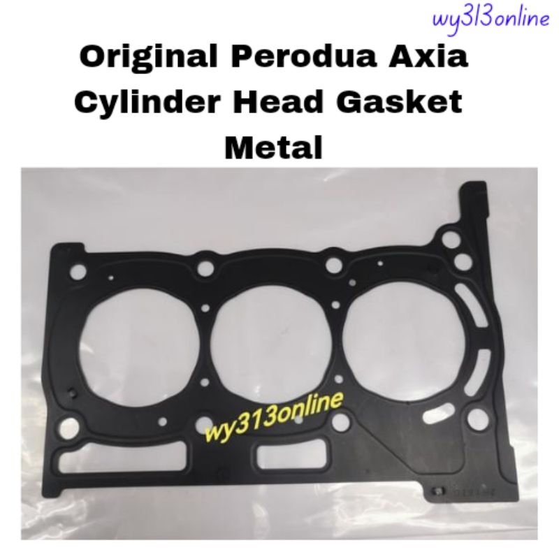 Original Perodua Axia Cylinder Head Gasket Metel Steel | Shopee Malaysia