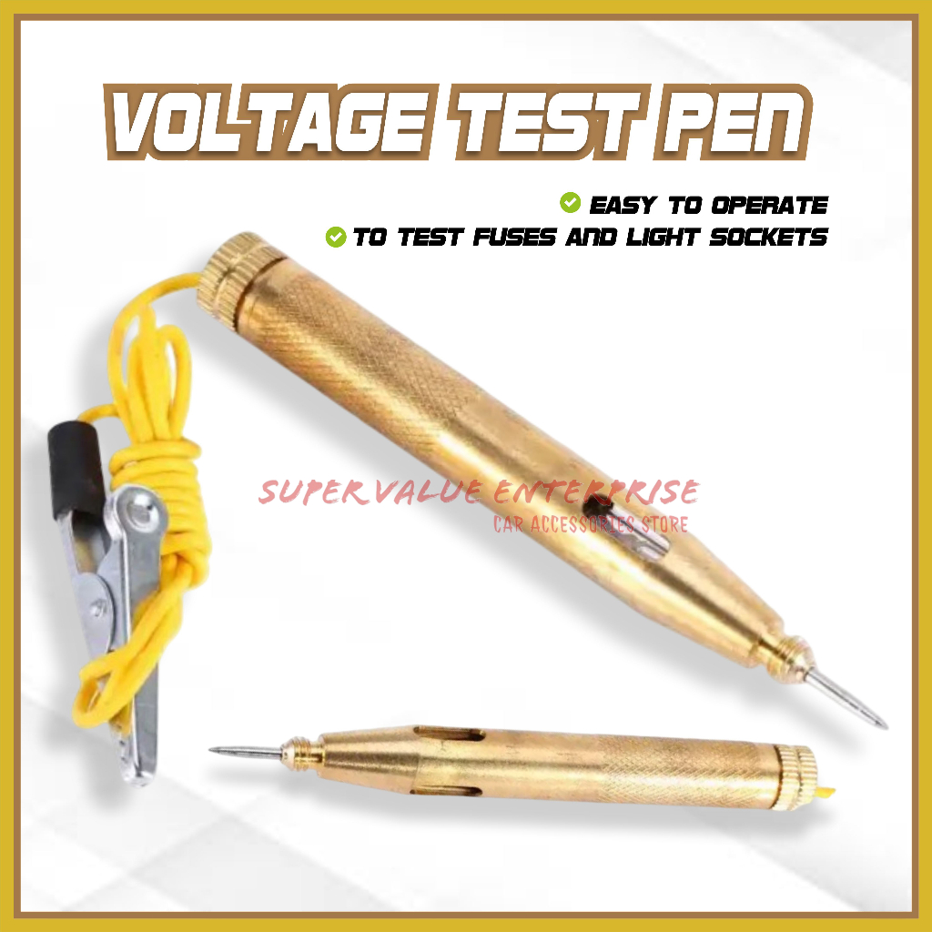 Tester Probe Pen Test Lamp Car Voltage Copper Circuit Tester For long ...
