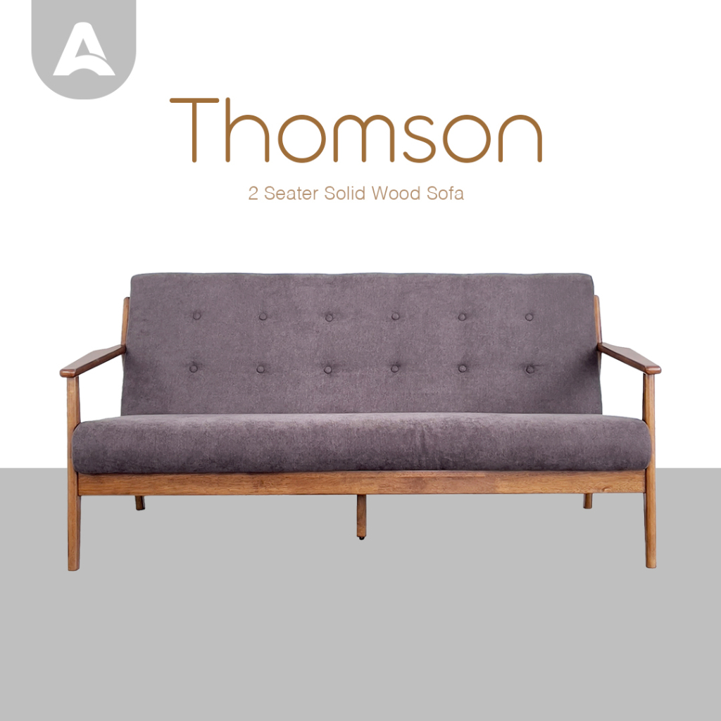 Arturo - Thomson Solid Wood Sofa 1 | 2 | 3 Seater | | Shopee Malaysia