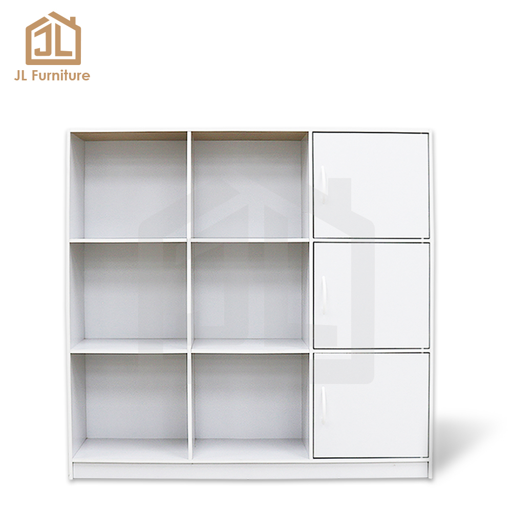 JL Furniture 9 Compartments Multipurpose Storage Book Shelf File ...