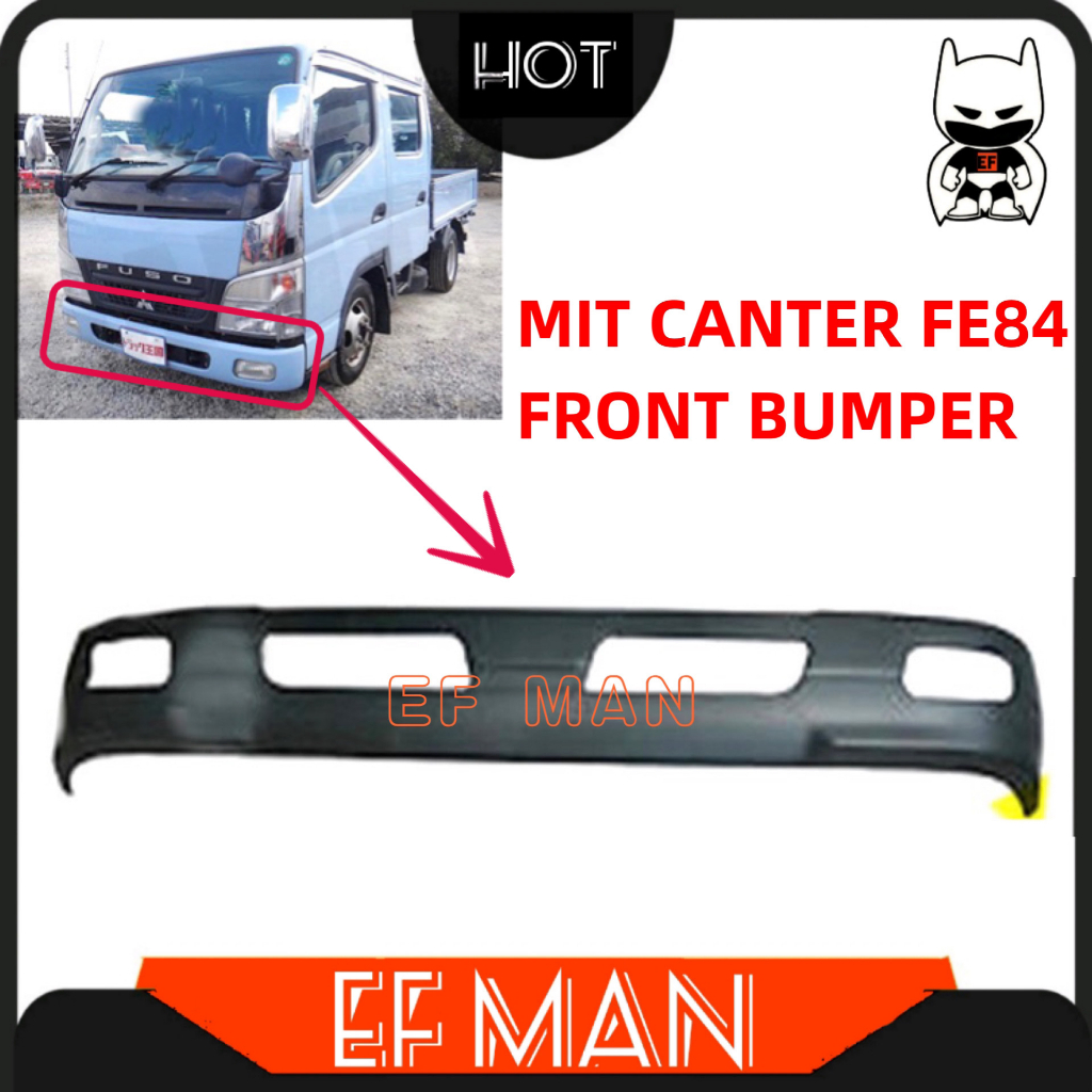 LORRY MITSUBISHI FUSO CANTER FE83 FRONT PLASTIC BUMPER PP WIDE LORI ...