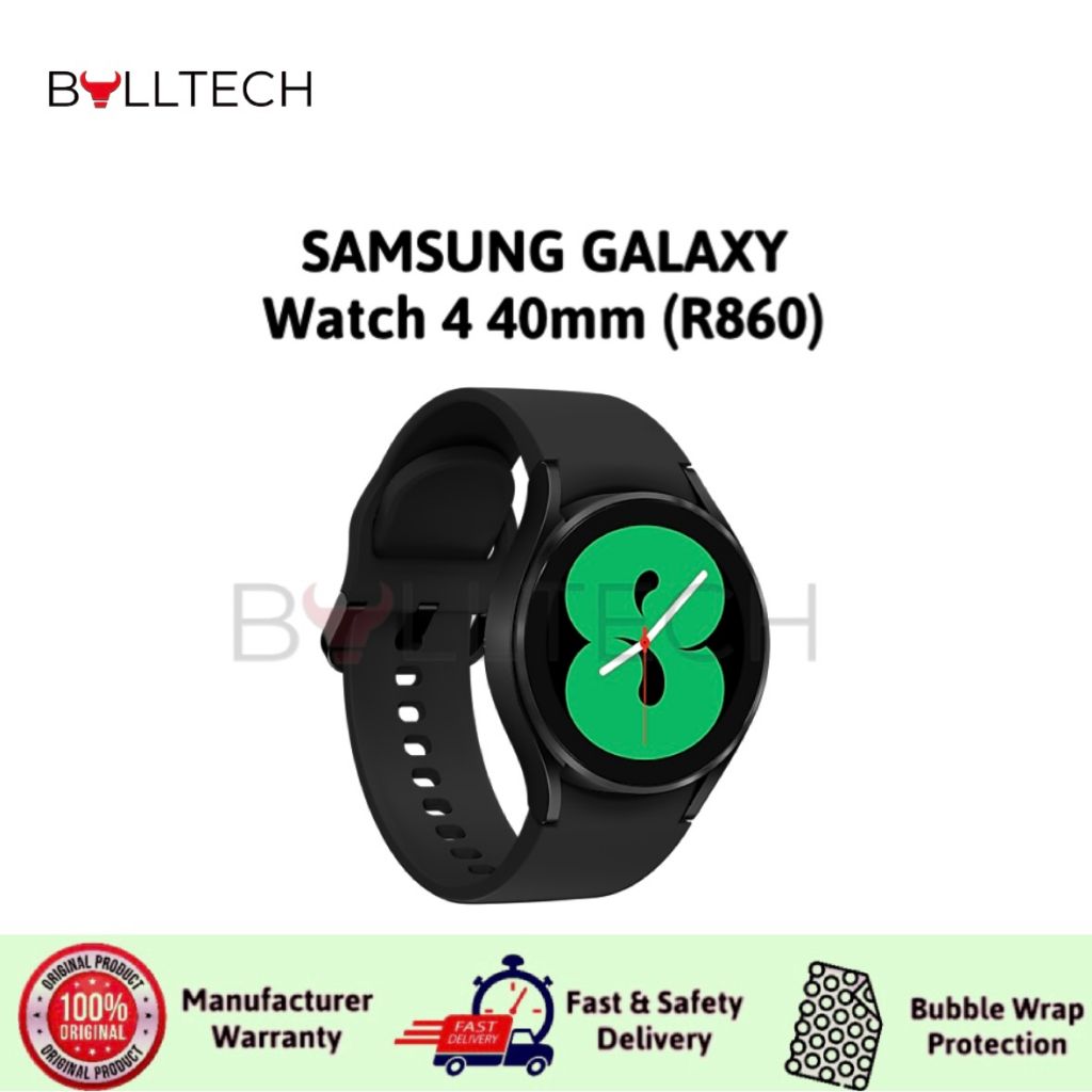 Samsung Galaxy Watch 4 40mm (R860) 1.5GB RAM +16GB ROM 1 YEAR WARRANTY ...
