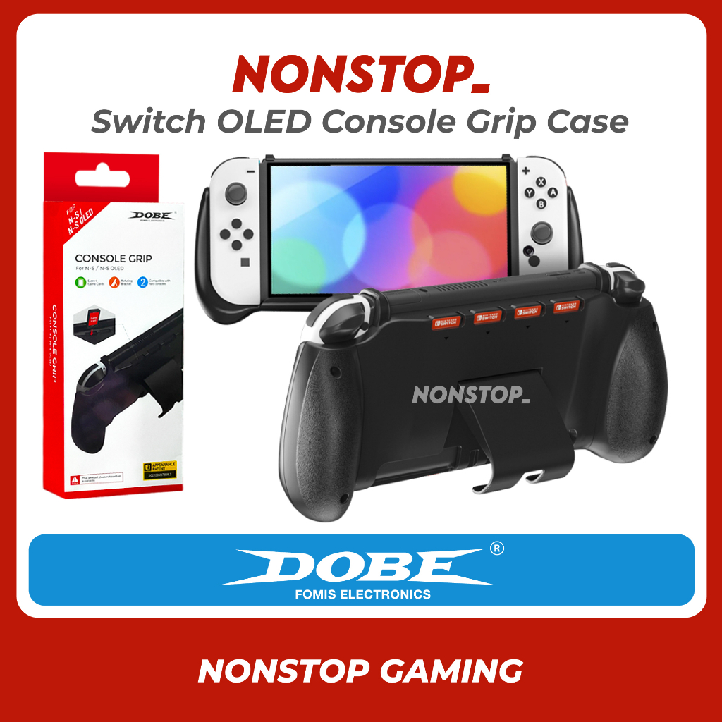 DOBE Switch OLED / V2 Console Grip 4 Slot Game Card Storage Casing ...