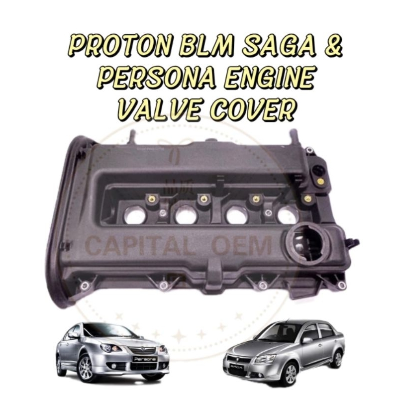 Proton Saga BLM FL FLX PERSONA IFAM PREVE (NA) Valve Cover Complete ...