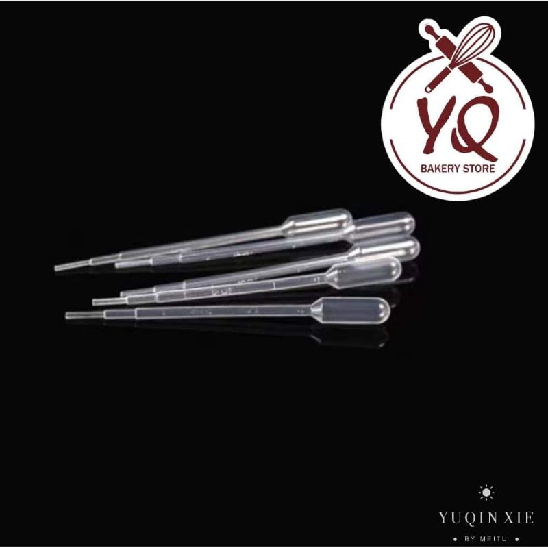 【YQ Bakery Store】🔥READY stock🔥10Pcs Plastic Disposable 3ml Graduated ...