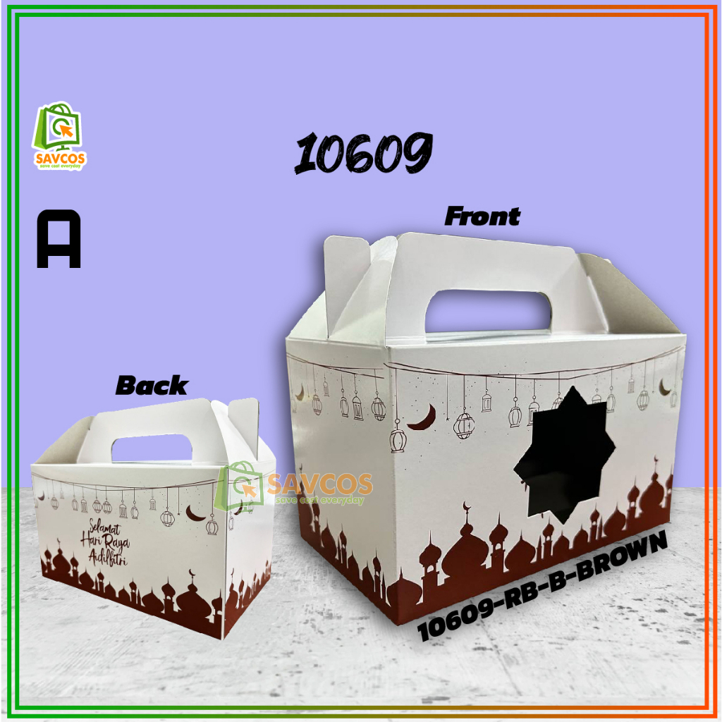 2024 Hari Raya Aidilfitri Gift Box Kotak Kuih Raya Packaging Gift Bag ...