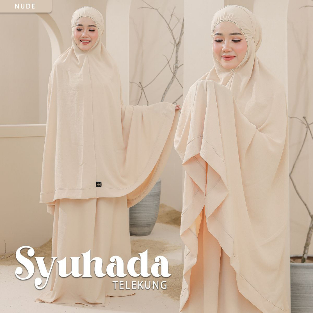 TELEKUNG SOLAT SYUHADA TELEKUNG HARMONI RAMADHAN HITAM PUTIH BY TUNIKMY ...