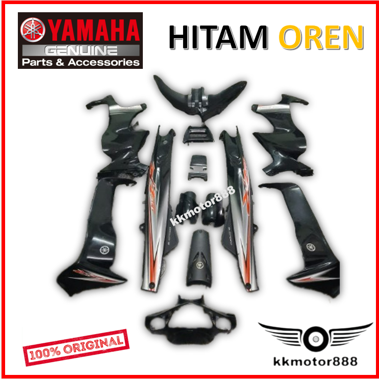 (ORIGINAL HLY !!!) YAMAHA Y125 Y125Z Y125ZR 125Z COVERSET COVER SET ...