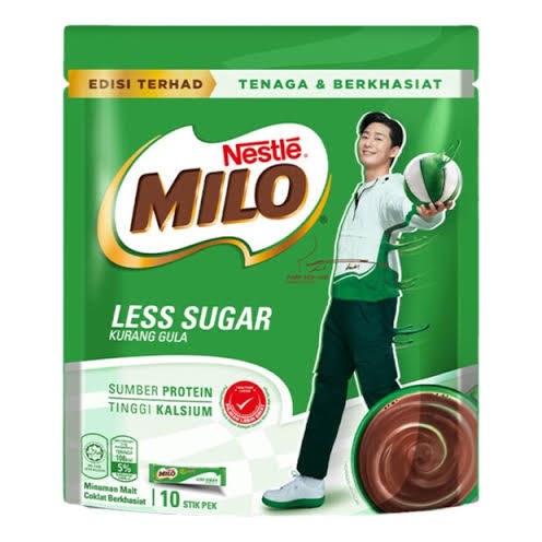 Milo active go less sugar 10 x 27g | Shopee Malaysia