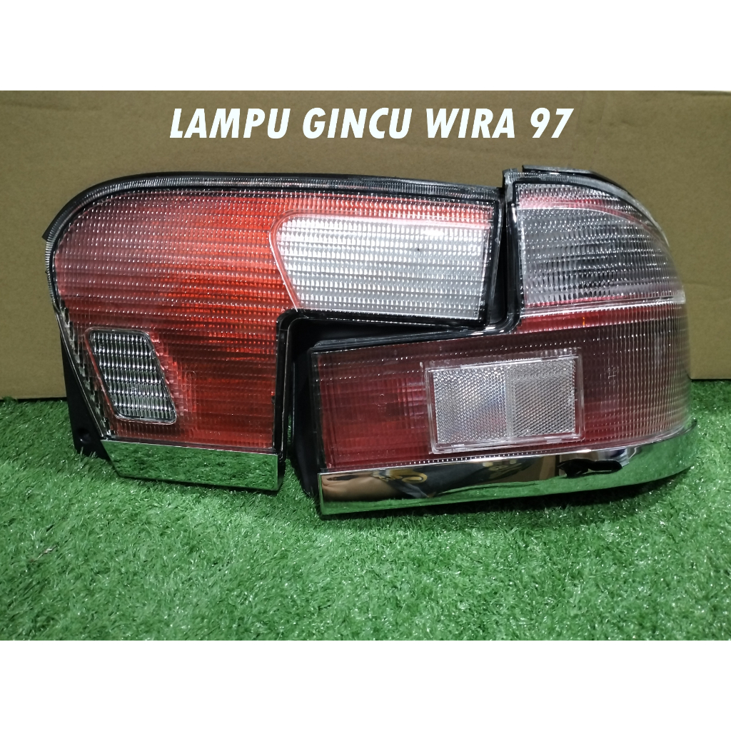 Gincu Wira 97, lampu Belakang Proton wira custom DIY Gincu | Shopee ...
