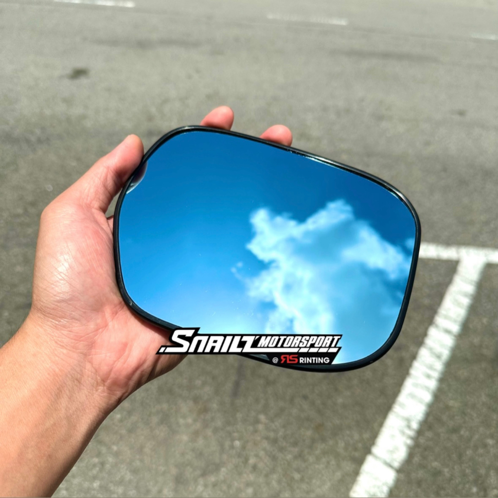 Honda Side Mirror Biru Antisilau Antiglare Blue Mirror 防眩目後視鏡 Side ...