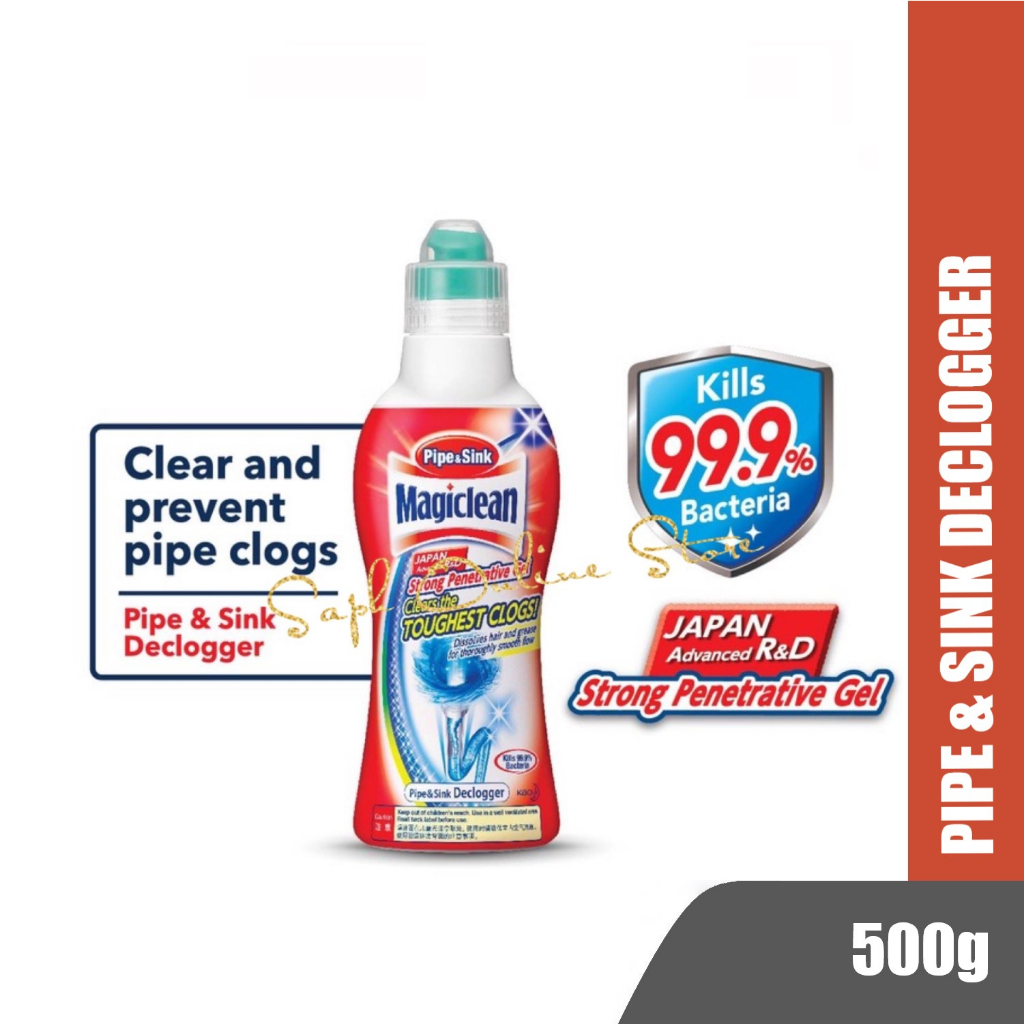 KAO MAGICLEAN Pipe and Sink Declogger Bottle (500g) | Shopee Malaysia