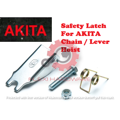 AKITA Safety Latch For Chain Block / Lever Block / Chain Hoist / Lever ...