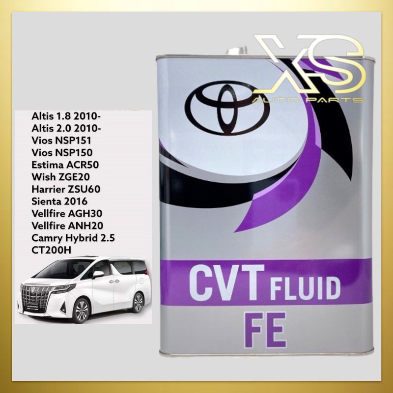 Toyota ATF CVT FE 4L Automatic Transmission Fluid | Shopee Malaysia