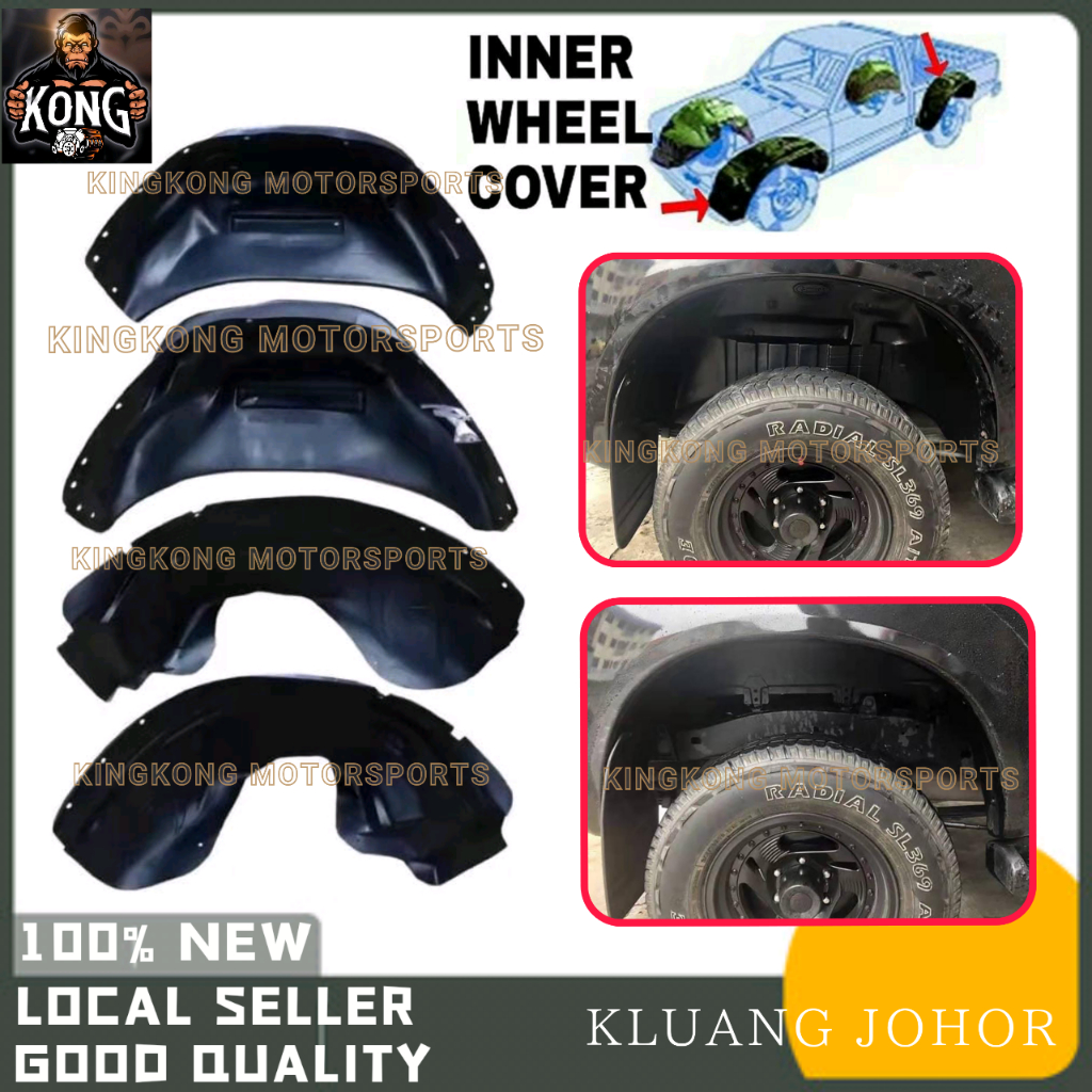 4X4 TAYAR INNER WHEEL COVER PAN CONCEPT INNER WHEEL SPLASHING DAUN ...