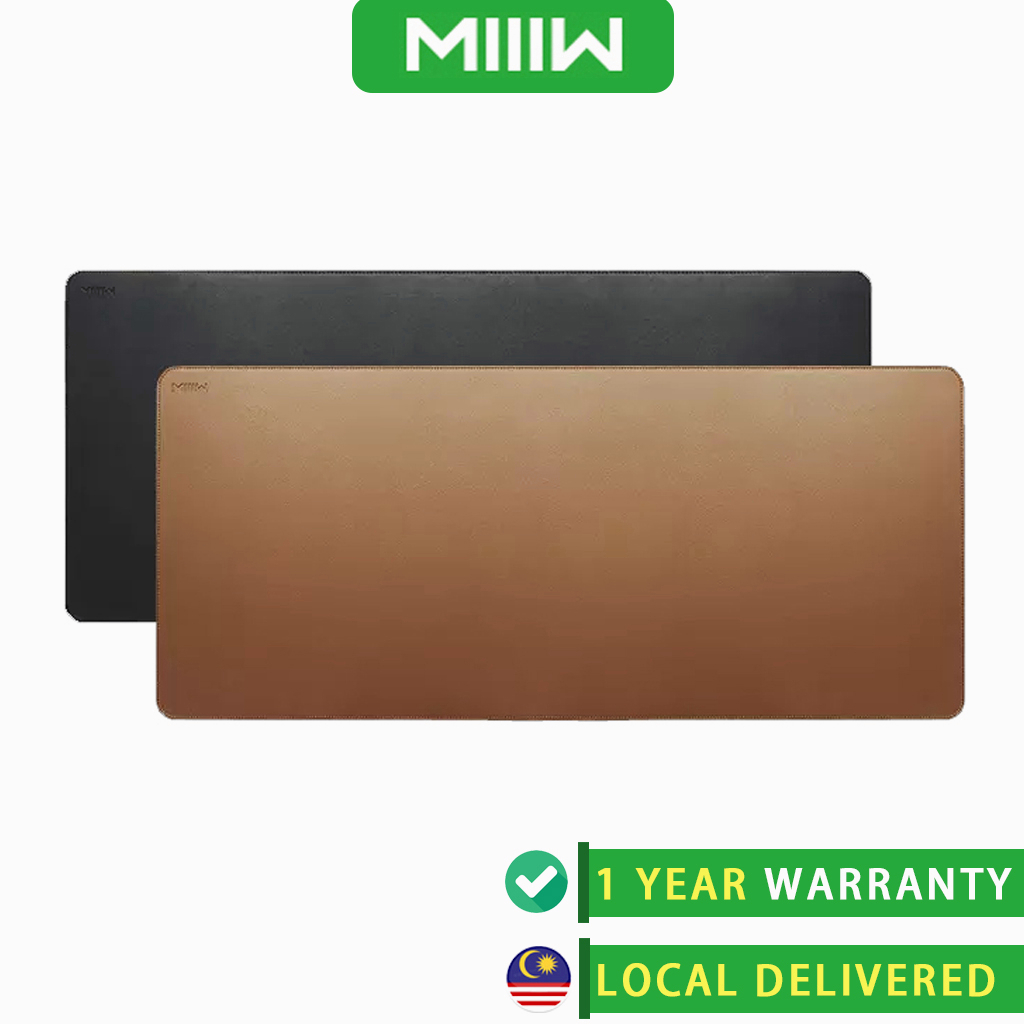 Miiiw Larger Leather Xiaomi Mousepad Grain Cork Double-Sided Keyboard ...