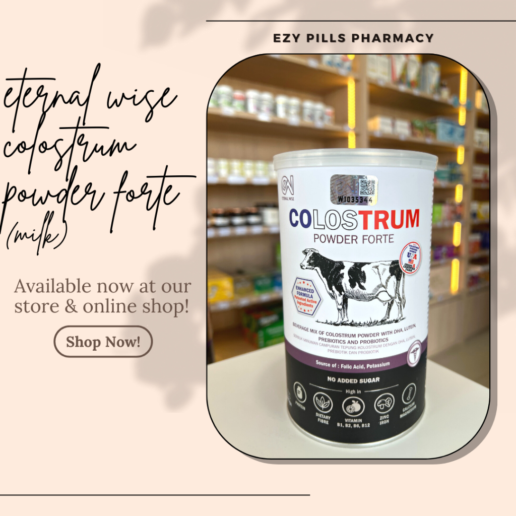 ETERNAL WISE COLOSTRUM POWDER FORTE 500G | Shopee Malaysia
