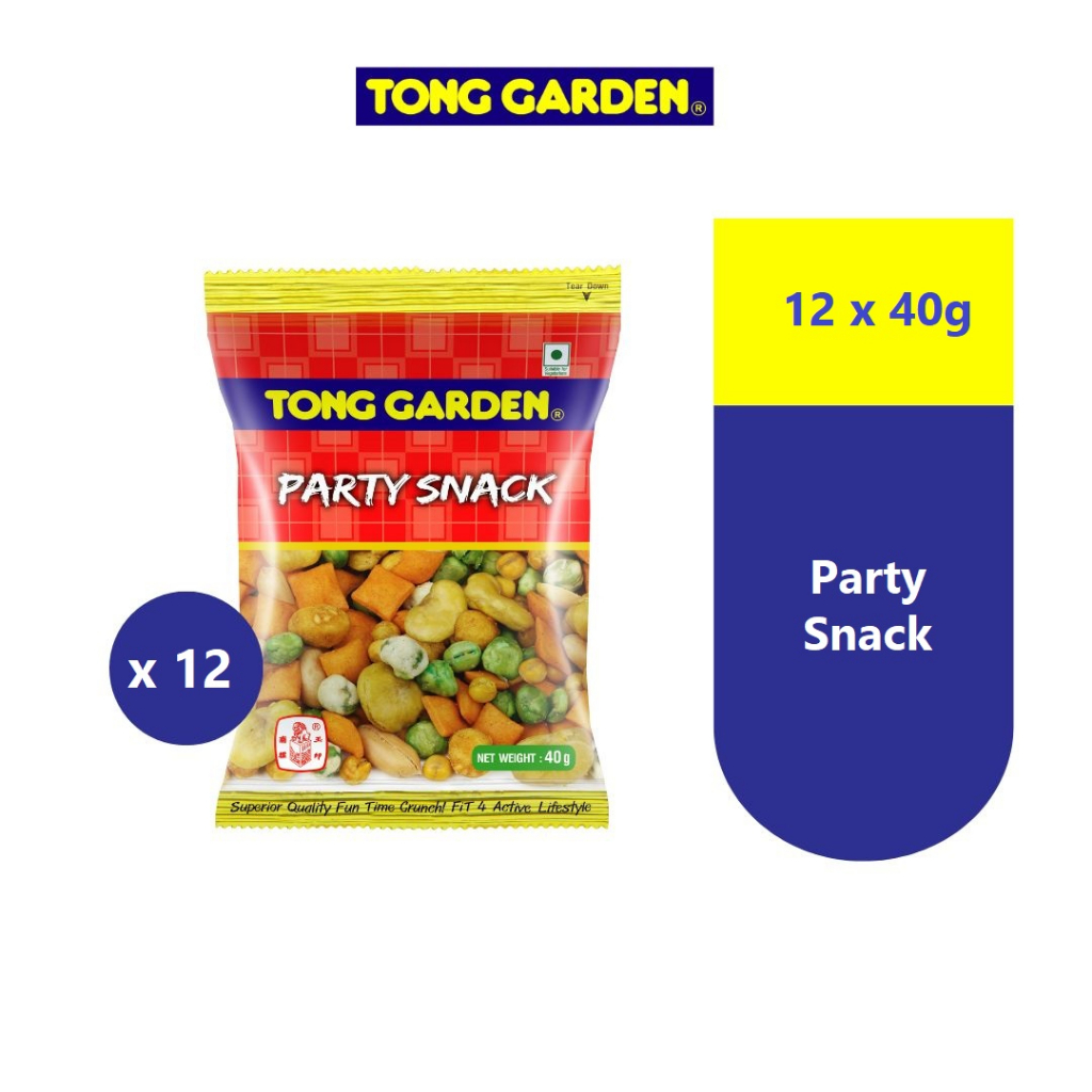 [Bundle of 12] Tong Garden Party Snack 40g | Shopee Malaysia
