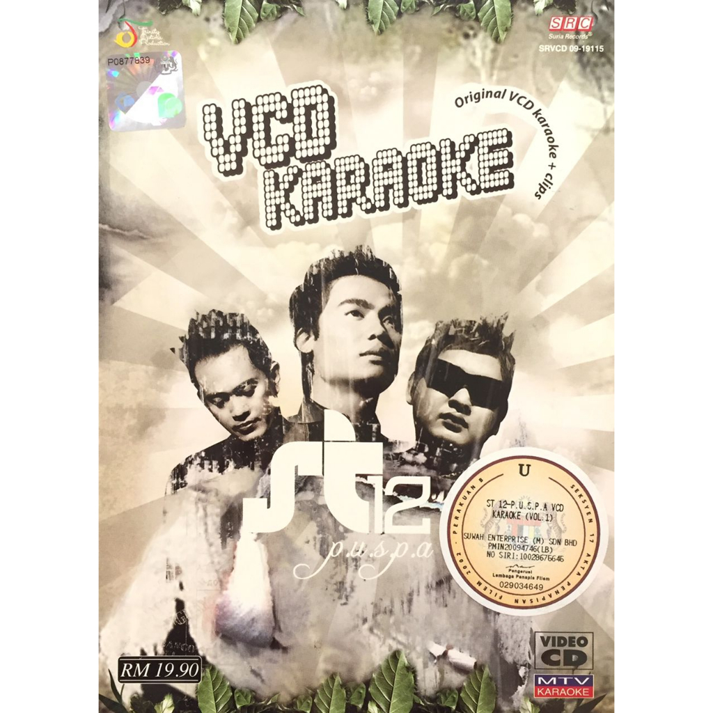 ST 12 - Puspa (MTV VCD KARAOKE) | Shopee Malaysia