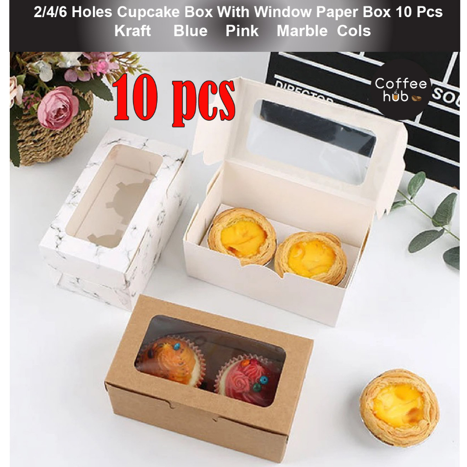 (READY STOCK)Dessert Cup Cake Muffin Pastry Swiss Roll Baking Packaging ...