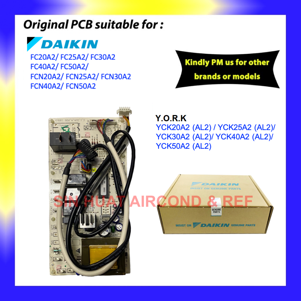 (ORIGINAL PART) Y.o.r.k PCB Cassette YCK20-50A2 (YCK20A2 / YCK25A2 ...